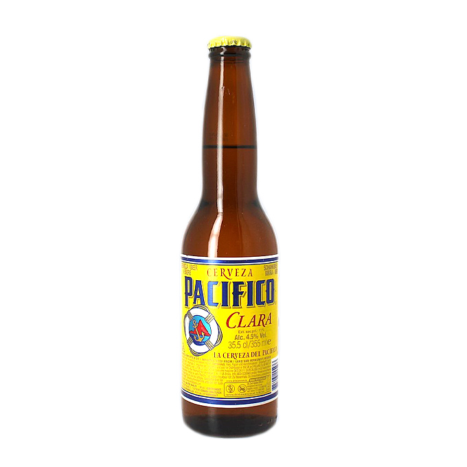 CERVEZA PACÍFICO CLARA 355 ML – Maíz Canarias